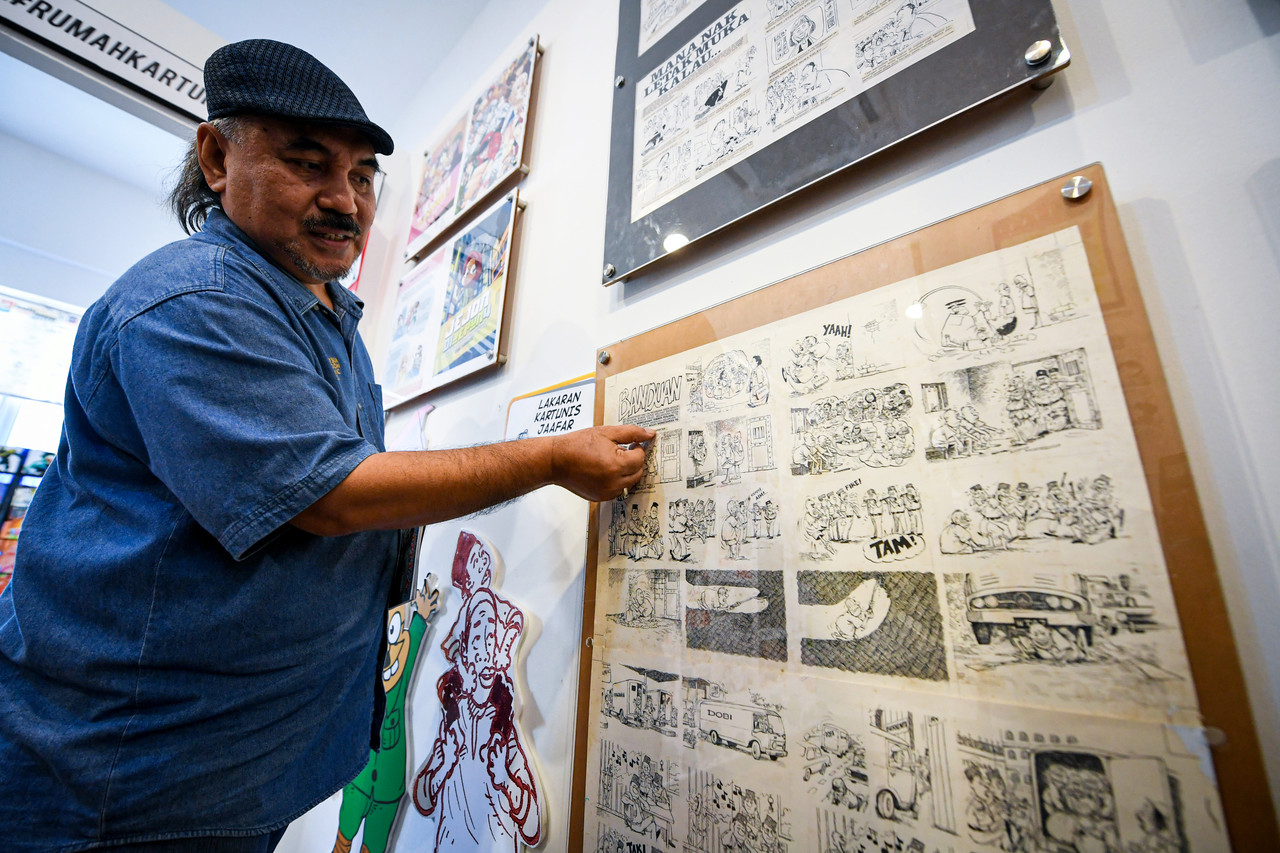 Rumah Kartun, Komik Malaysia imbau nostalgia - UTUSAN SARAWAK