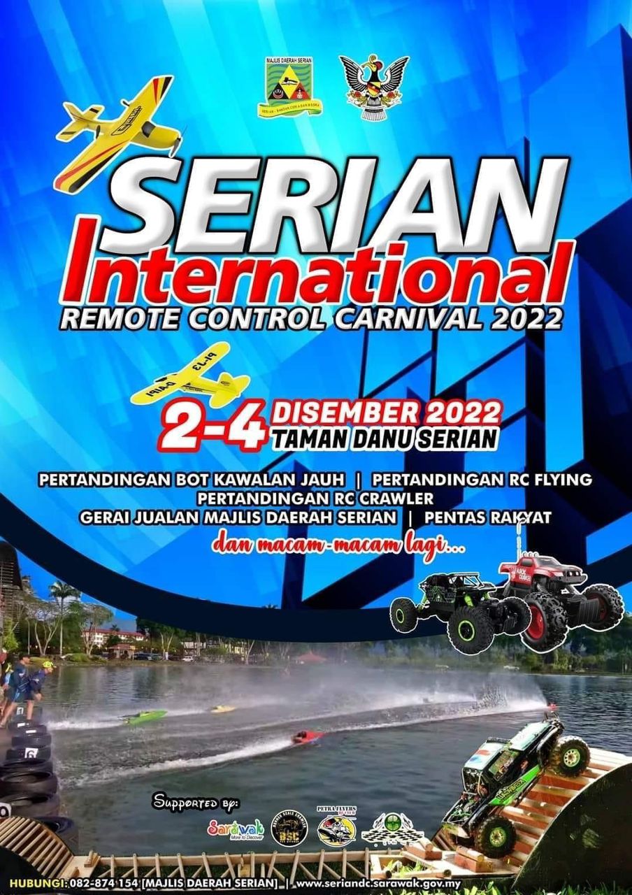 ‘Ngauman’ bot kawalan jauh bakal gegar Taman Danu, Serian hujung minggu ...