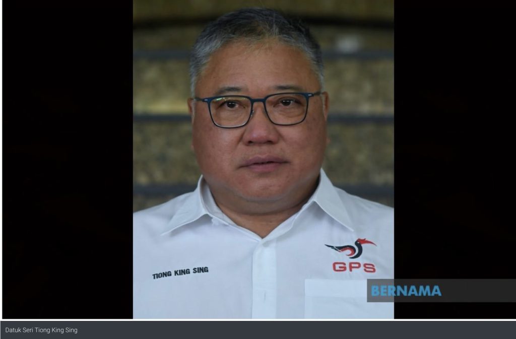 Tiong King Sing dari dunia korporat ke dunia politik - UTUSAN SARAWAK